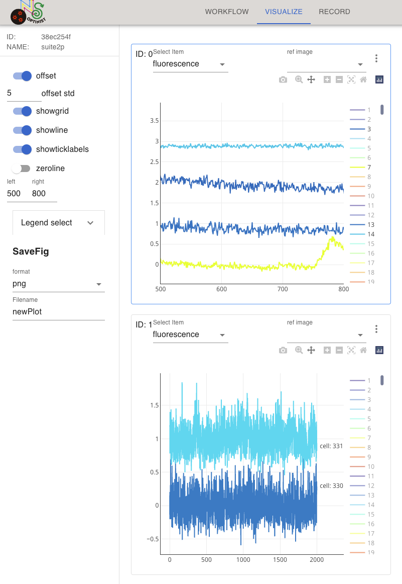 [No.23]VisualizeでFluorescenceのtime(x軸)のrangeを固定 · Issue #506 · oist/optinist · GitHub