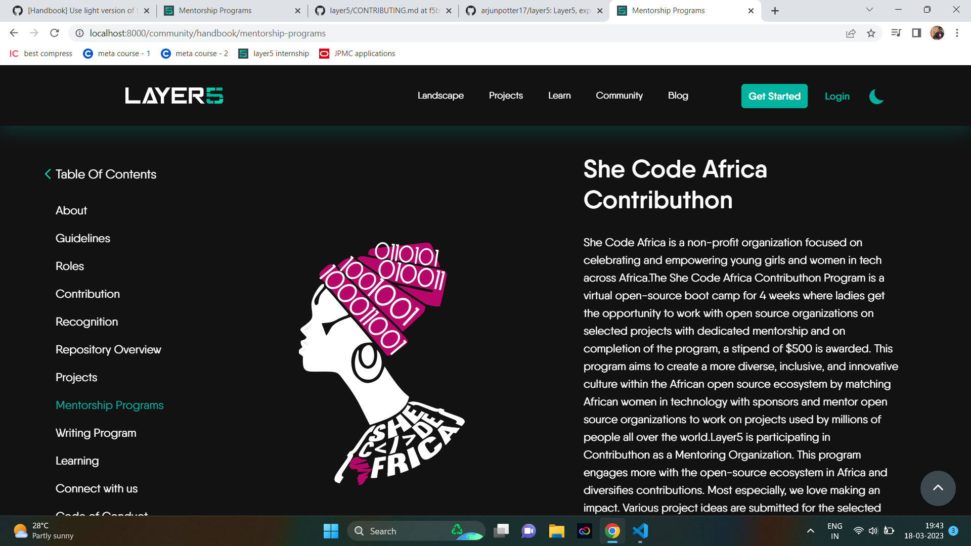 [Handbook] Use light version of the She Code Africa logo · Issue #3790 · layer5io/layer5 · GitHub