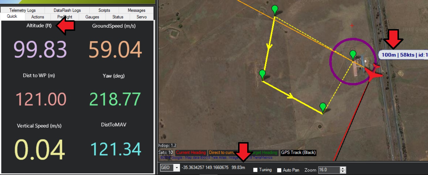 Flight Data screen and Configuration inconsistent units · Issue #2158 ...