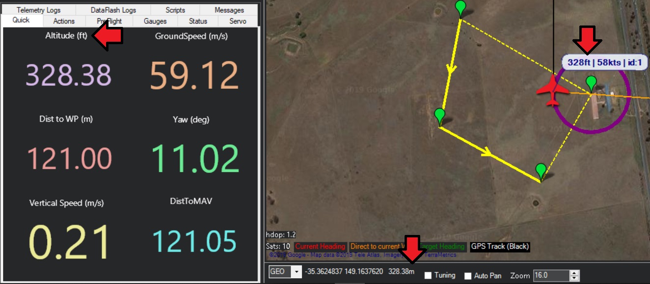 Flight Data screen and Configuration inconsistent units · Issue #2158 ...