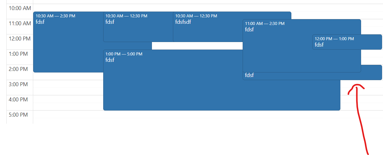 Event time labels hidden when overlap · Issue #1839 · jquense/react-big-calendar · GitHub