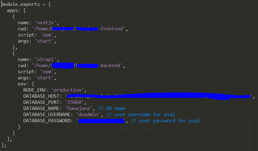 Deploying Postgresql Issue Digital Ocean · Issue 5956 · Strapistrapi