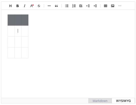 ignore table first line break in Wysiwyg · Issue #470 · nhn/tui.editor ...