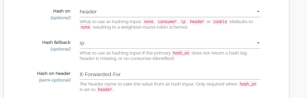 Balancing algorithms consistent-hashing { "message": "failure to get a peer from the ring ...