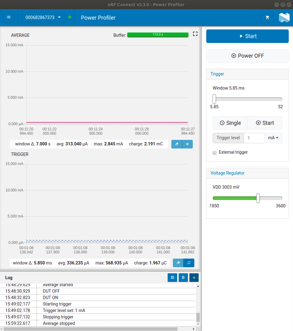 Current consumption on nrf52_pca10040, power_mgr sample · Issue #21932 · zephyrproject-rtos ...