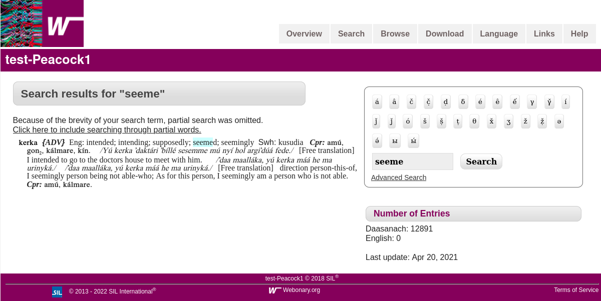 Searching in the new database (upload with 9.1) · Issue #184 · sillsdev/webonary · GitHub