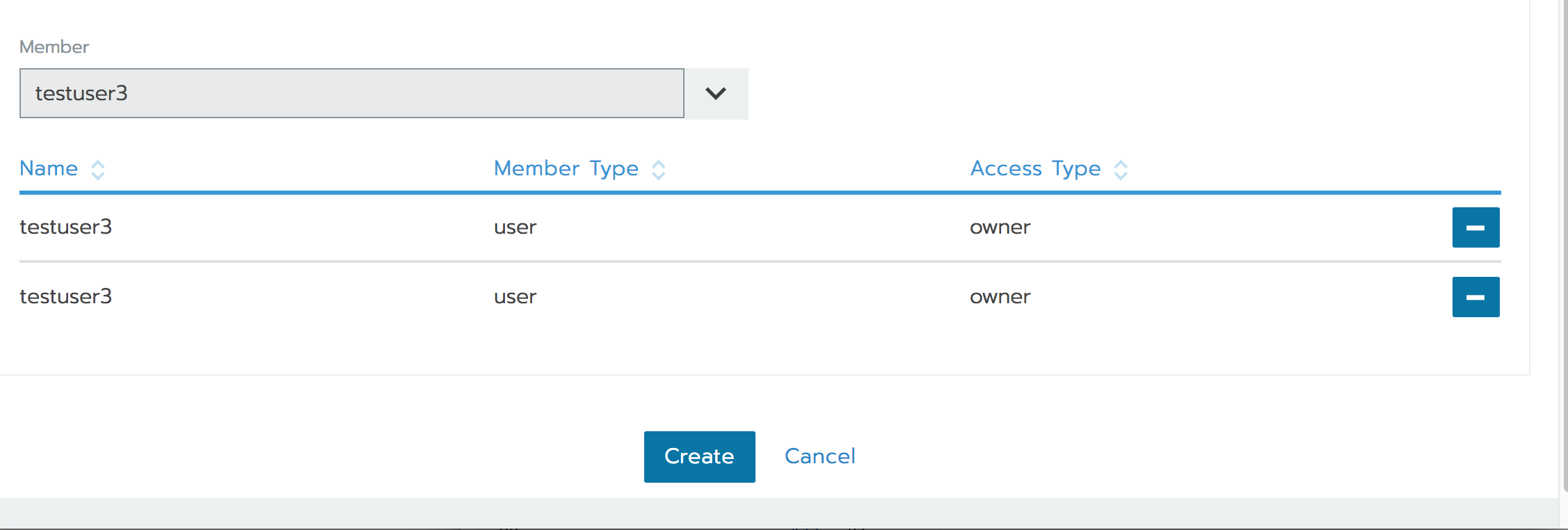 UI - Duplicate entries get added to the member list when member gets ...