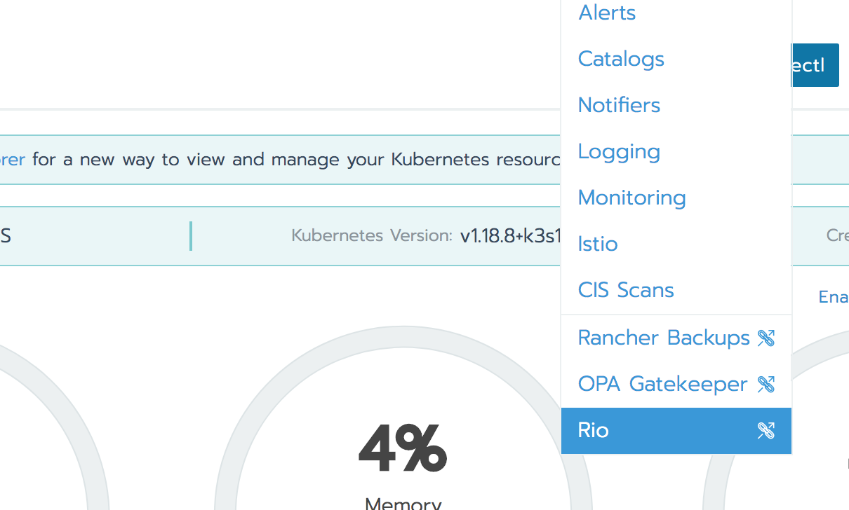 Remove Rio Link · Issue 29293 · Rancherrancher · Github