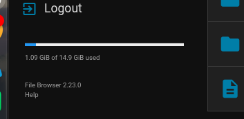 Storage quota limit per user · Issue #2090 · filebrowser/filebrowser · GitHub