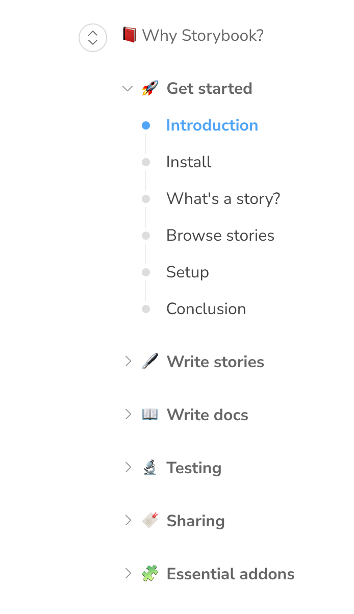 Storybook doc site mobile navigation missing guide links · Issue #447 · storybookjs/frontpage ...