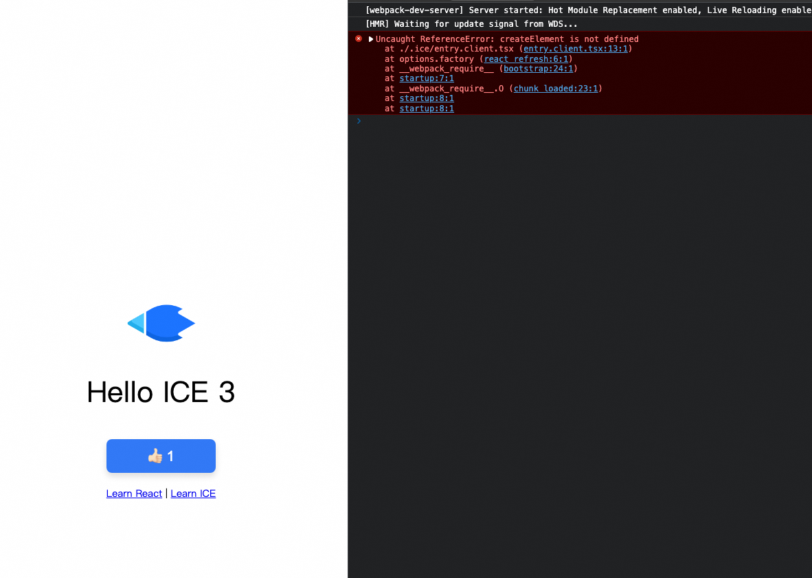 Ice3 在使用 Rax Compat 时 Iceentryclienttsx 报错 · Issue 5568 · Alibabaice · Github