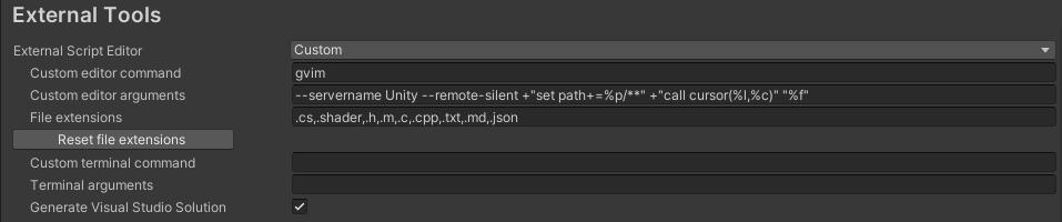 Github Grafinunity Customeditor Add Any Custom Editor To The Unitys External Tools Section