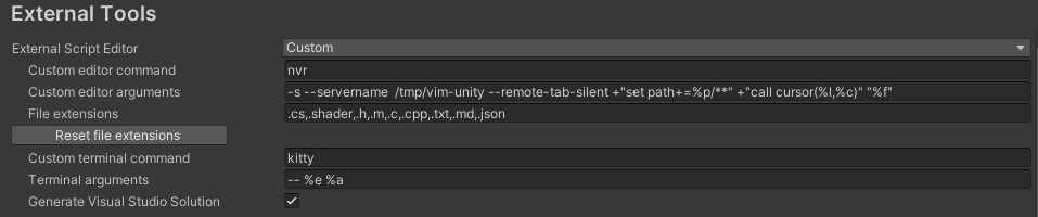 Github Grafinunity Customeditor Add Any Custom Editor To The Unitys External Tools Section