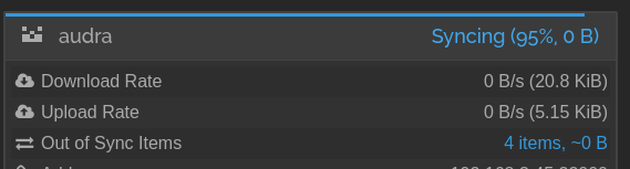 "Out of Sync Items" report "0 items" when syncing 0-byte files · Issue #8334 · syncthing ...