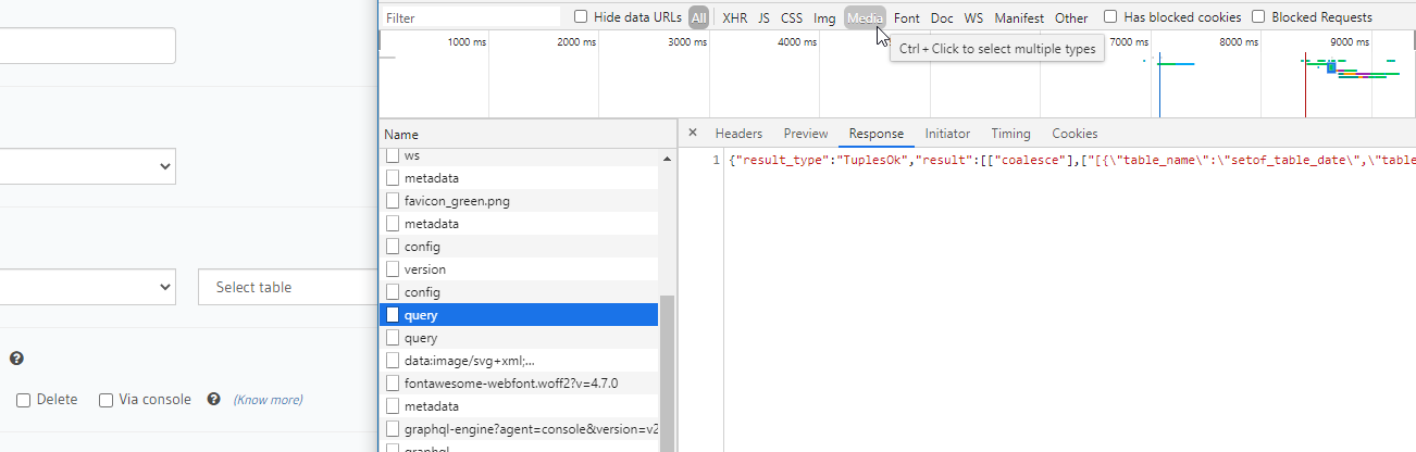 [v2.0.0-alpha.10] No tables when creating event trigger · Issue #6896 · hasura/graphql-engine ...