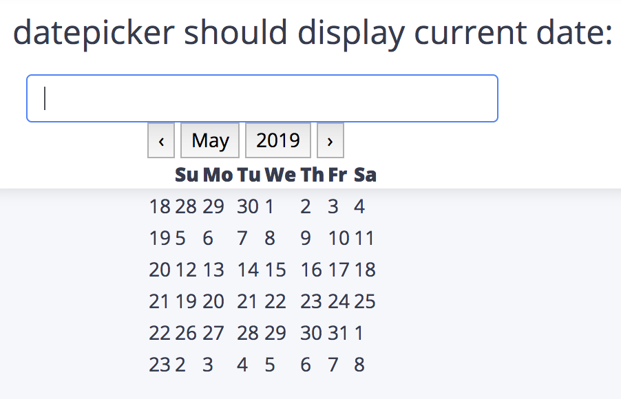 BsDatepickerModule style not showing · Issue #5232 · valor-software/ngx ... BsDatepickerModule style not showing · Issue #5232 · valor-software/ngx ...