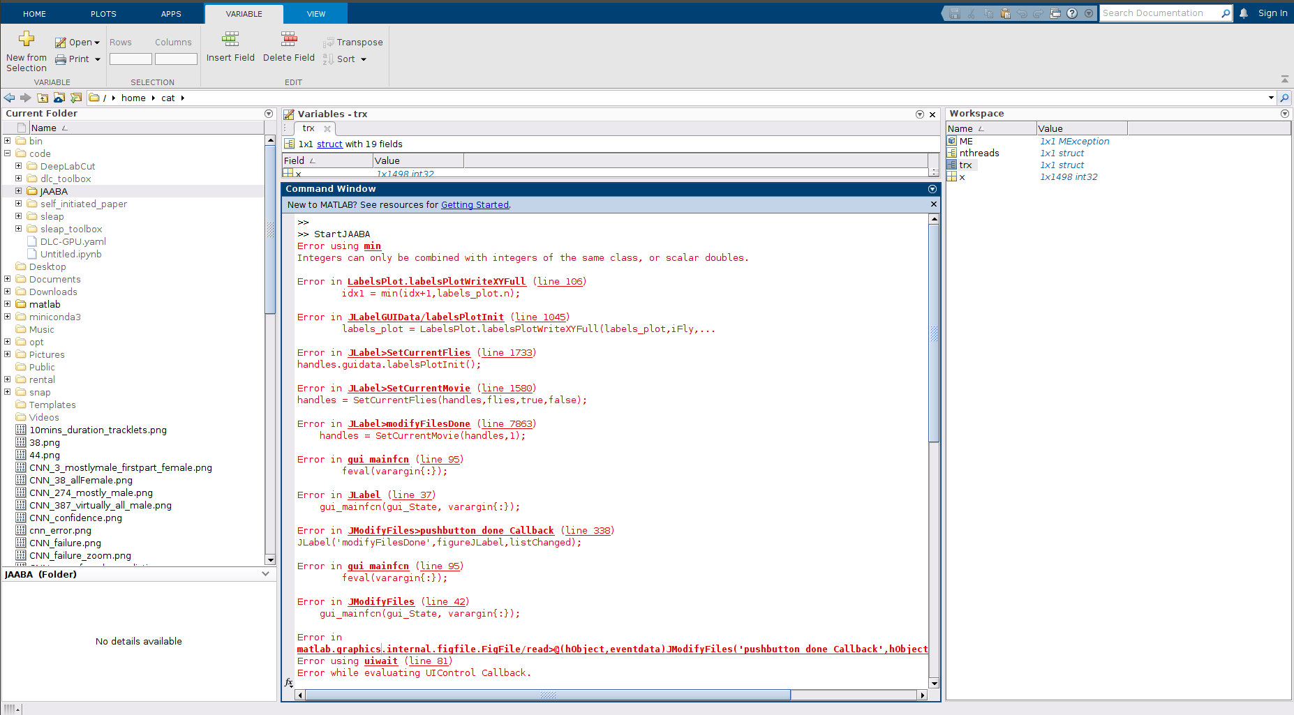 Precise format of trx.mat parameters · Issue #338 · kristinbranson/JAABA · GitHub