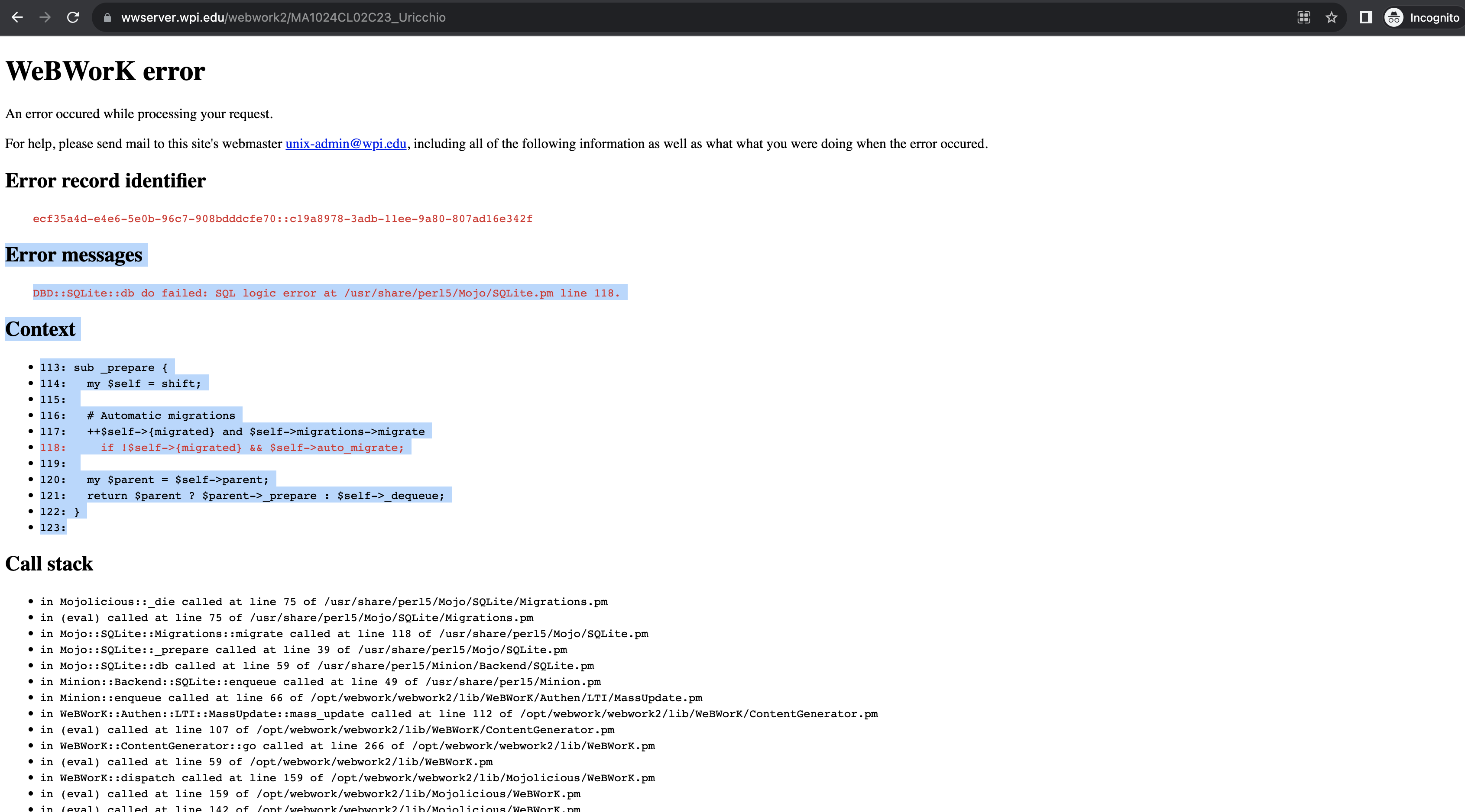 After upgrade service webwork2 has uninitialized value in anonymous hash ? · Issue #2177 ...
