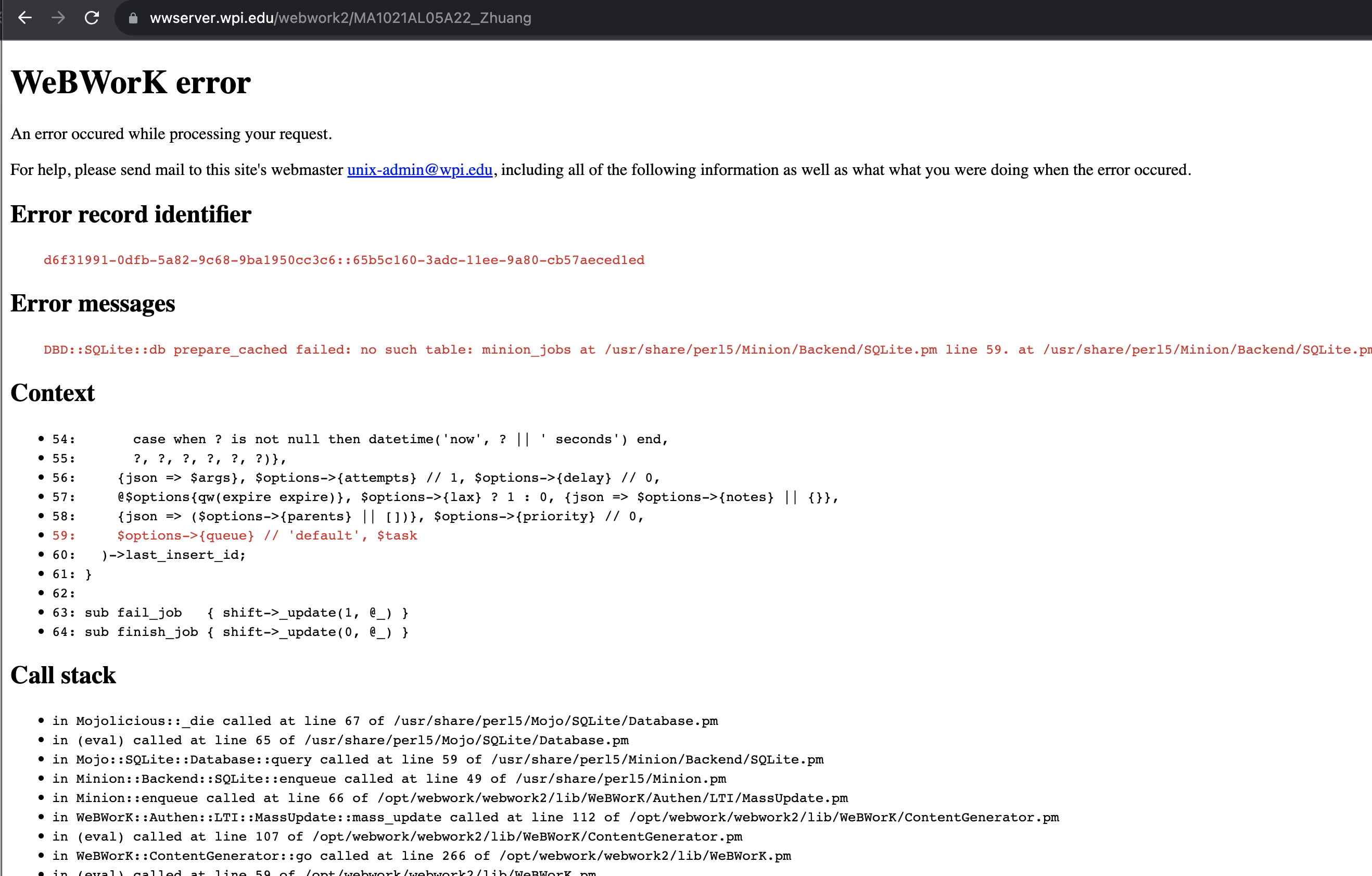 After upgrade service webwork2 has uninitialized value in anonymous hash ? · Issue #2177 ...