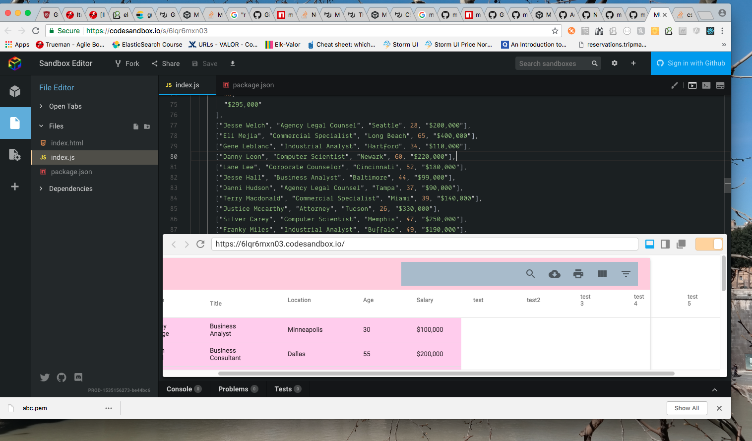 Adding a fe more columns displays incorrectly in a minimised tab · Issue #170 · gregnb/mui ...
