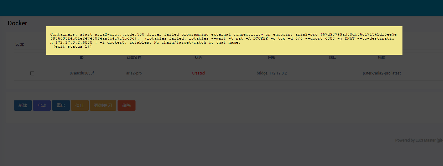 最新更新的OP无法使用docker · Issue #5375 · coolsnowwolf/lede · GitHub