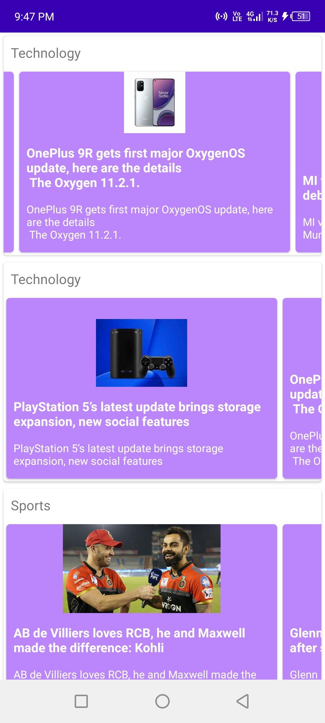 GitHub - AbhishekTiwariAndroid/TwoDimensionalRecyclerView: With the help of two recyclerviews we ...