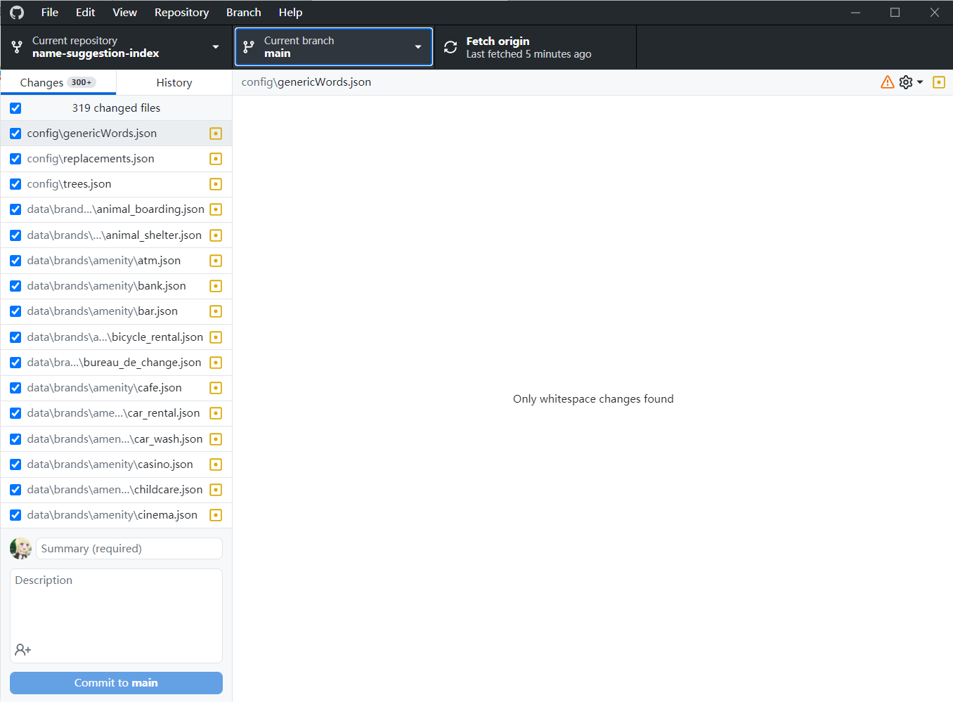 Everytime after npm run build it change LR to CRLF · Issue #4983 · osmlab/name-suggestion-index ...