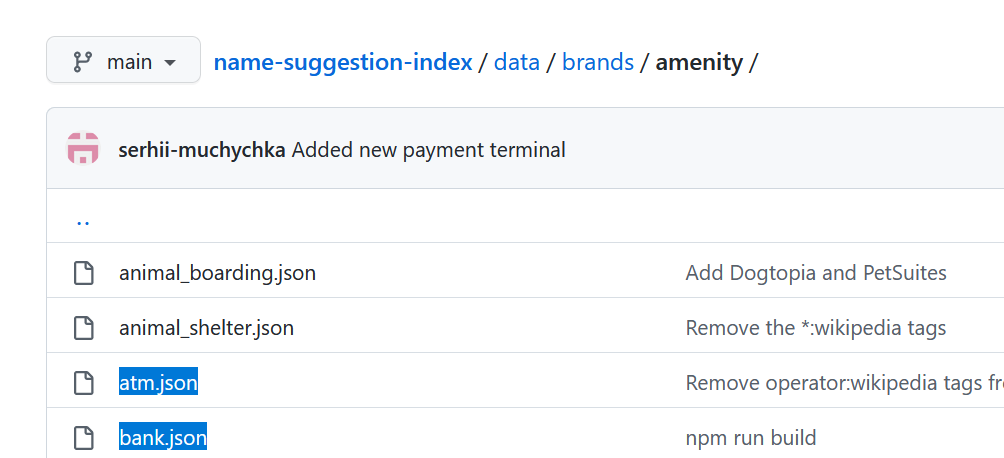 Cashzone Atm · Issue 7143 · Osmlabname Suggestion Index · Github 