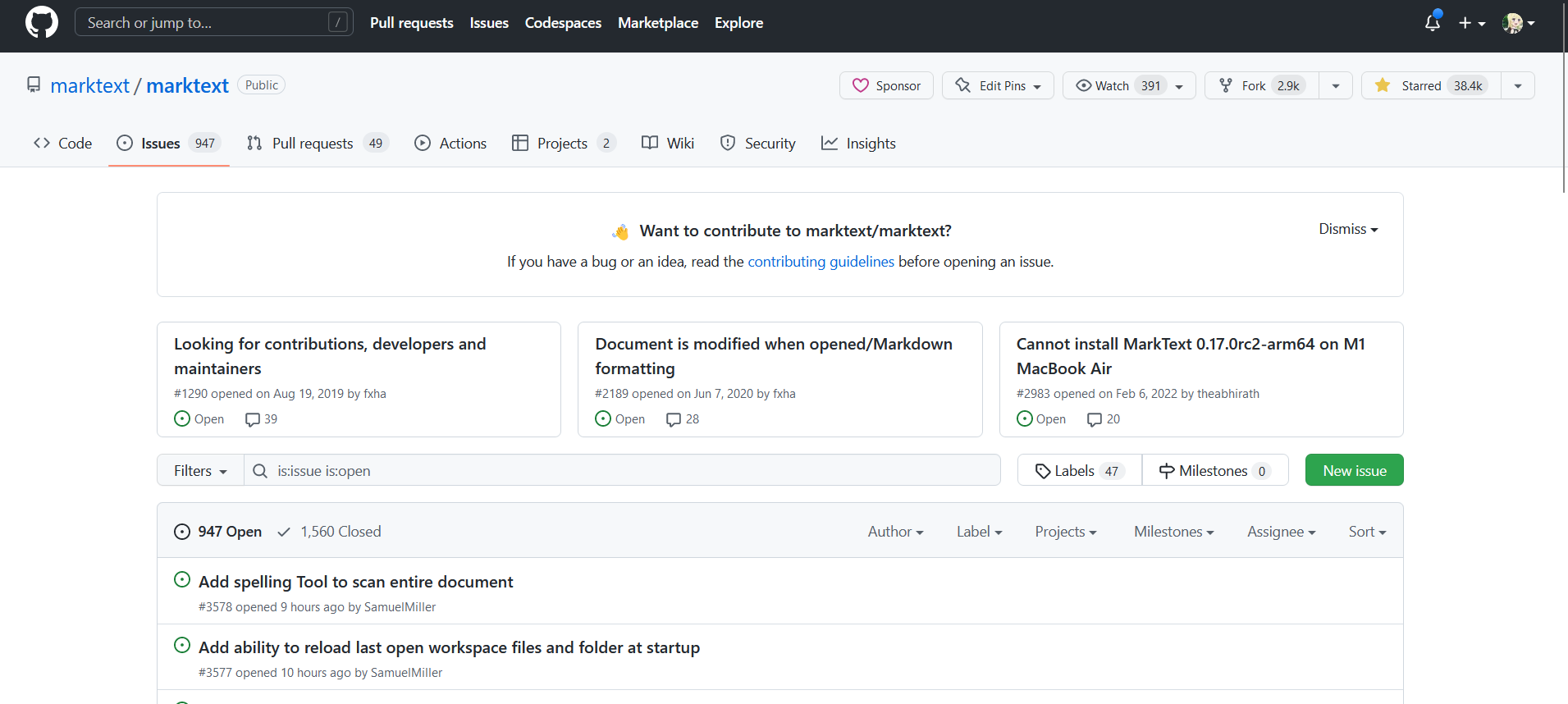 Internationalization of Mark Text · Issue #138 · marktext/marktext · GitHub