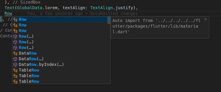 Import Quick Fix suggests relative paths to pub-cache instead of package: URIs · Issue #2172 ...