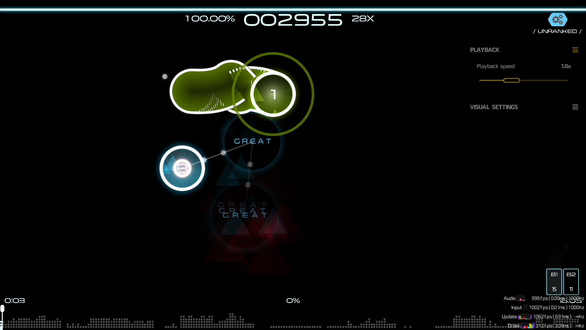 Sliders that turn sharply or cut through themselves can get incorrectly ...