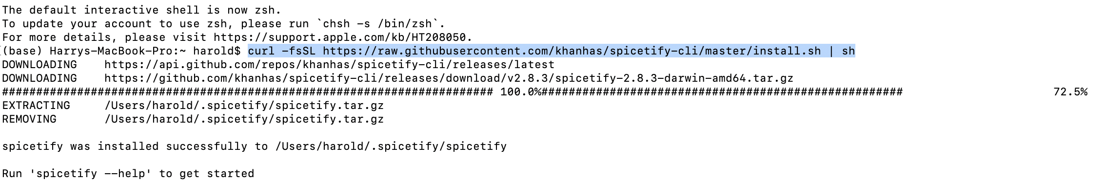 .config/spicetify/Backup: no such file or directory · Issue #1353 · spicetify/cli · GitHub