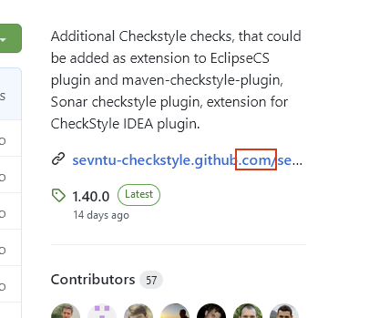 Update Site Broken? · Issue #856 · sevntu-checkstyle/sevntu.checkstyle · GitHub
