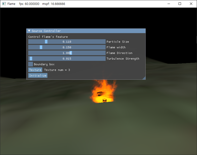 GitHub - KULEEEE/FlameSimulation: Flame Simulation based on the ...