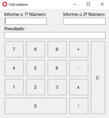 GitHub - palomacardoso/Calculator-CSharp: A simple calculator using C#, made in college at 2017 ...