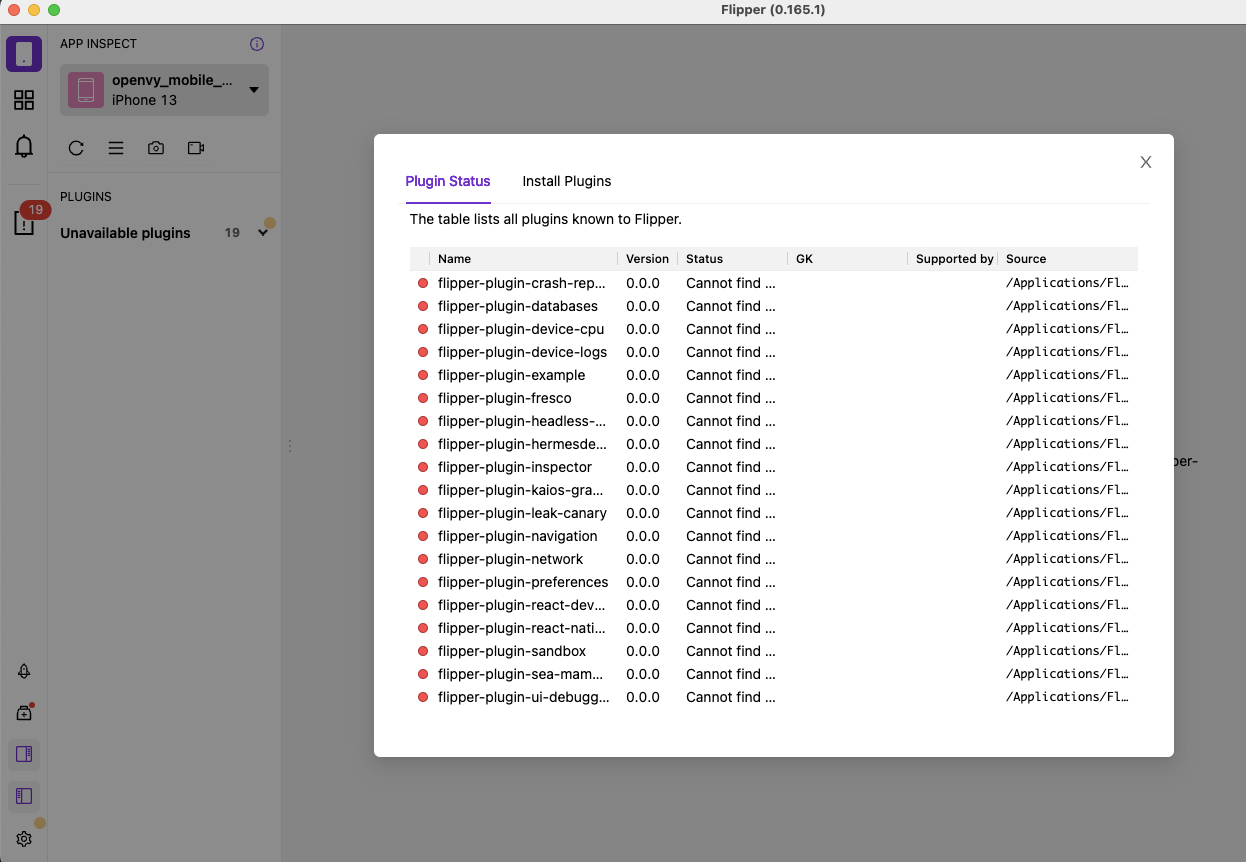 Cannot find module 'fillper-plugin' · Issue #4100 · facebook/flipper · GitHub