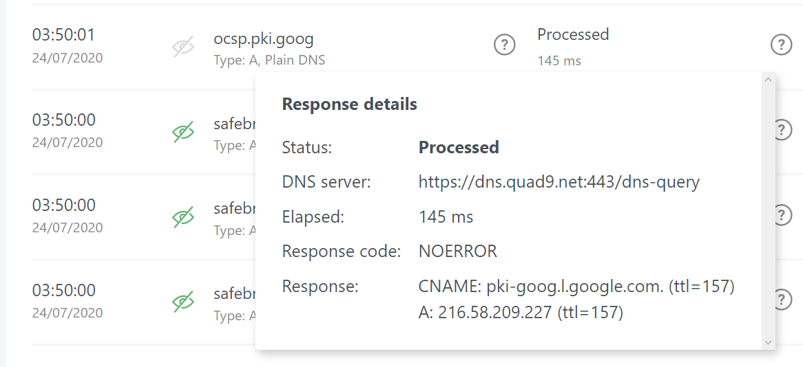 Incorrect protocol displayed in new query log · Issue #1917 ...