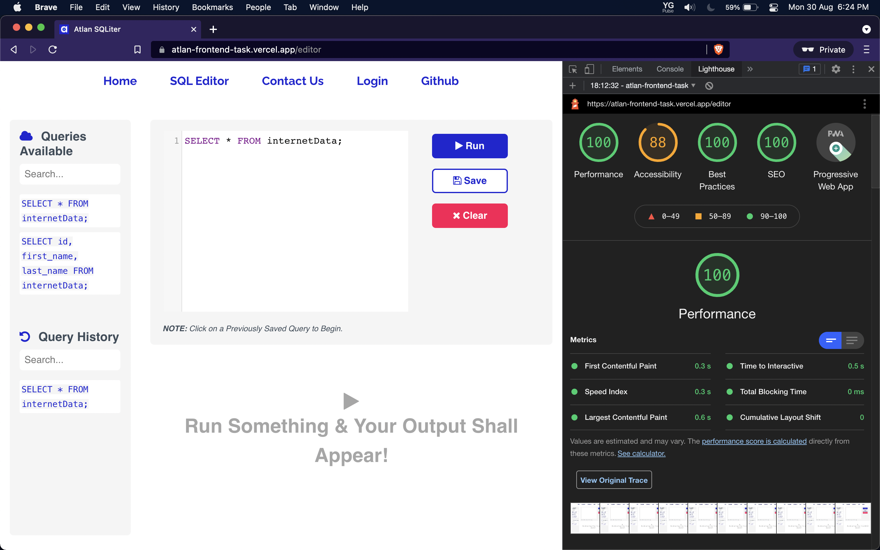 GitHub - kirtiksingh/Atlan-Frontend-Task: SQL Editor Web App for a Task ...