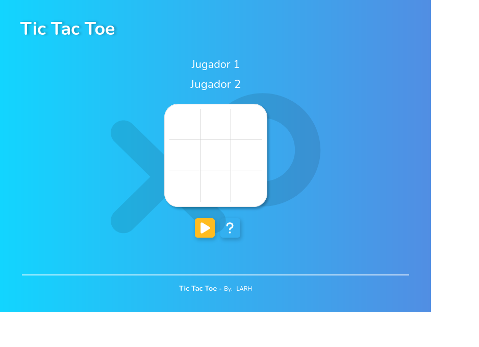 GitHub - larh1/gato: Juego del gato (3 en raya) 🐱