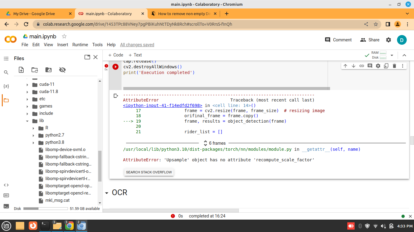 downgrading python3.10 to 3.8 but still mapping to 3.10 libraries ...