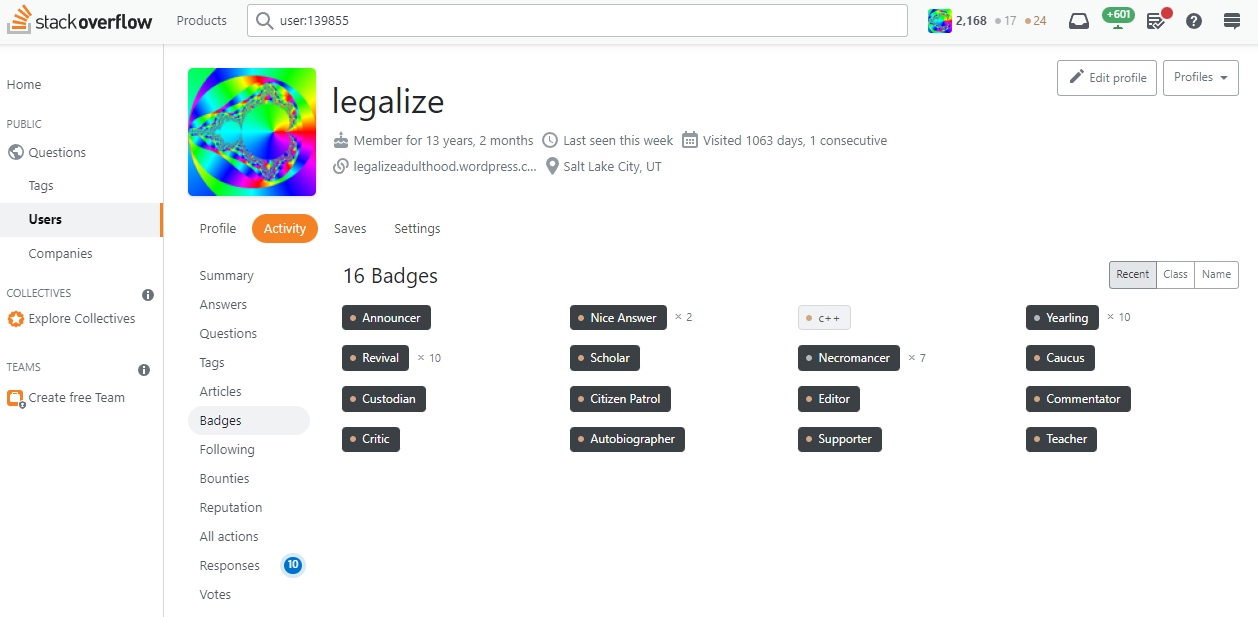 Provide achievement badges on your profile to incentivize contributions? · Issue #552 ...