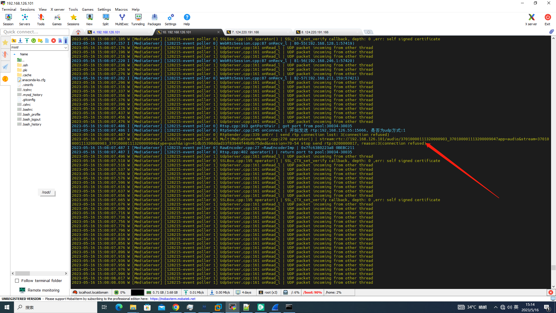 send rtp connection lost（connection refused） · Issue #2468 · ZLMediaKit/ZLMediaKit · GitHub