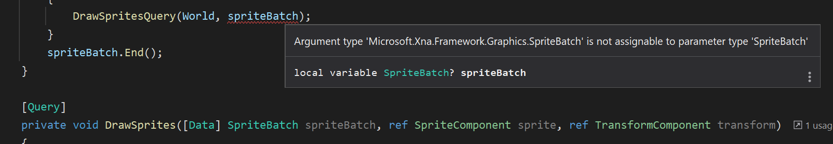 Query source generation compile error · Issue #32 · genaray/Arch.Extended · GitHub