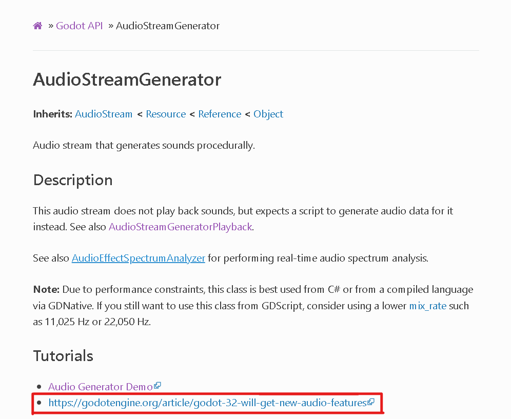 invalid link in AudioStreamGenerator class API · Issue #5572 · godotengine/godot-docs · GitHub