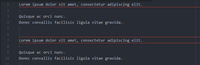 Highlight decorations on large ranges inconsistently rendered · Issue ...