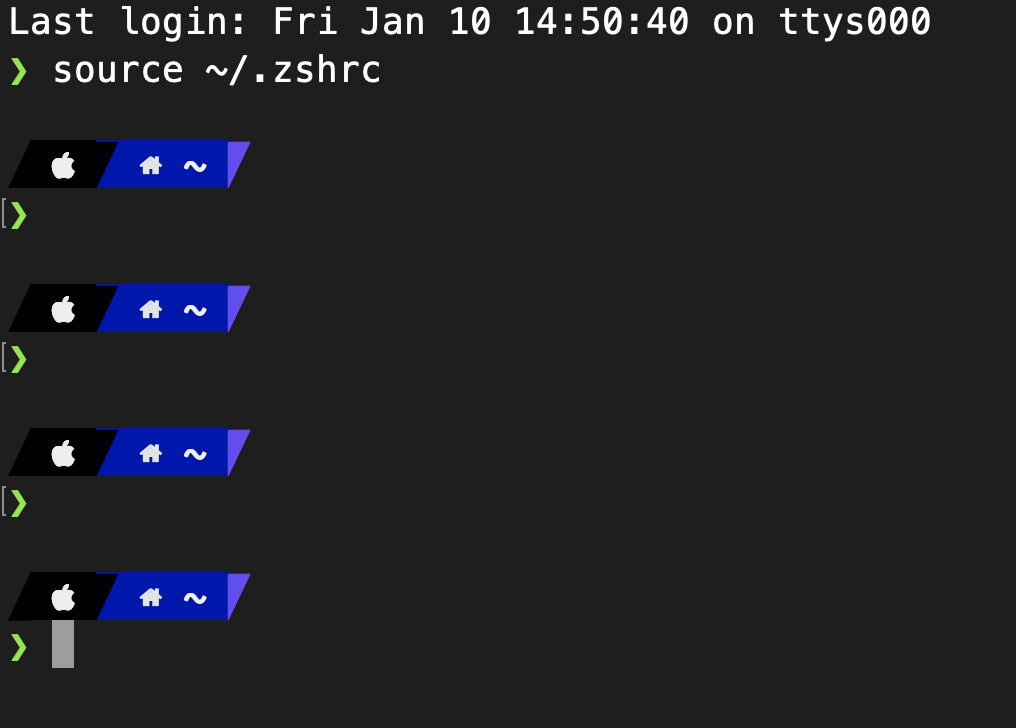 p10k running not normal when terminal.app boot on MacOS · Issue #413 ...