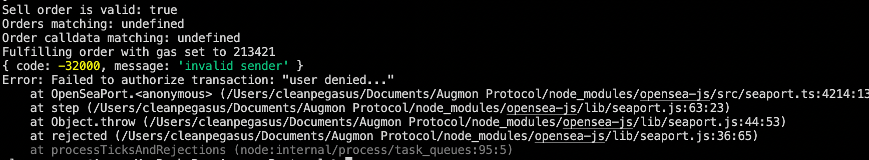 Getting "user denied" error while fulfilling a sell order · Issue #526 · ProjectOpenSea/opensea ...