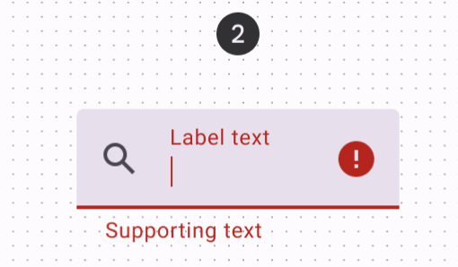 TextFormField - when validation fails, cursor color is assigned to be ...