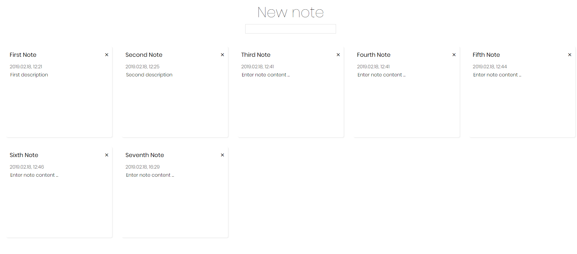 GitHub - bartstc/mern-note-app: React & Redux, MongoDB, Node.js